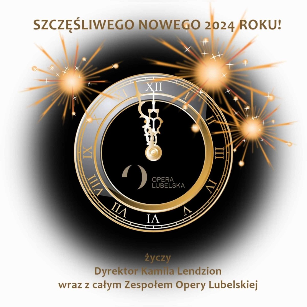 Szczęśliwego Nowego 2024 Roku! - Opera Lubelska